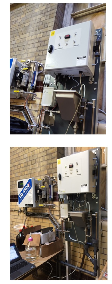 Detecting oil, hydrocarbons and pollution in river water